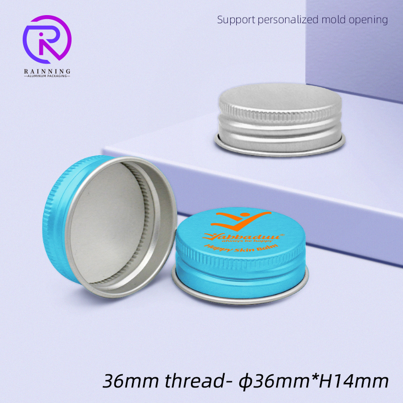 36mm Custom Aluminum Lid for bottle and jar Food Grade Aluminum Lid ...